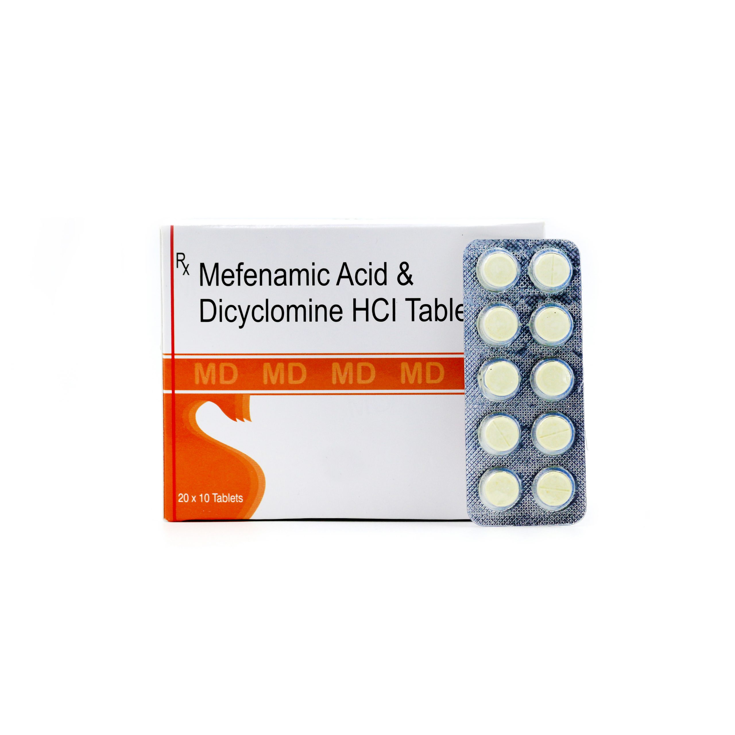 Mefenamic Acid and Dicyclomine HCl Tablet Price, Uses of MD Tablet!